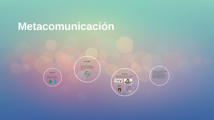 Metacomunicación by on Prezi