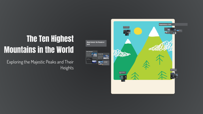 The Ten Highest Mountains in the World by Jahanzeb Khawaja on Prezi