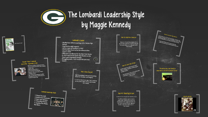 The Lombardi Leadership Style by Maggie Kennedy on Prezi