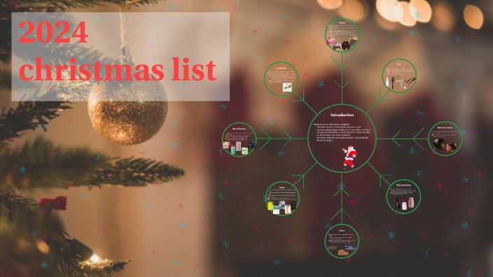 2024 christmas list by Emma Gervais on Prezi