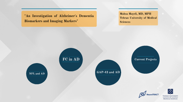 An Investigation of Alzheimer's Dementia Bio and Imaging Markers by ...