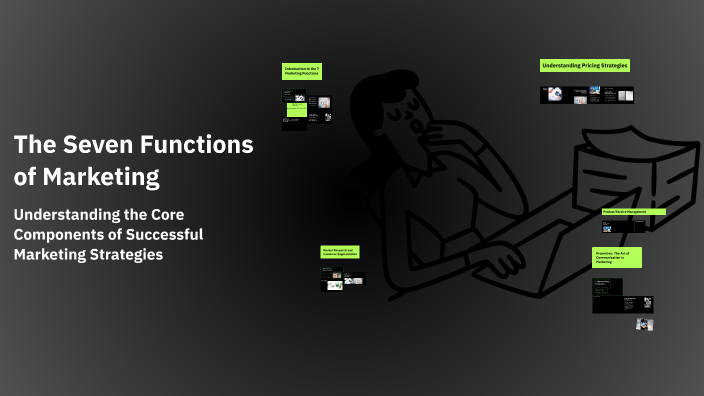 The Seven Functions of Marketing by Taveon Shores on Prezi