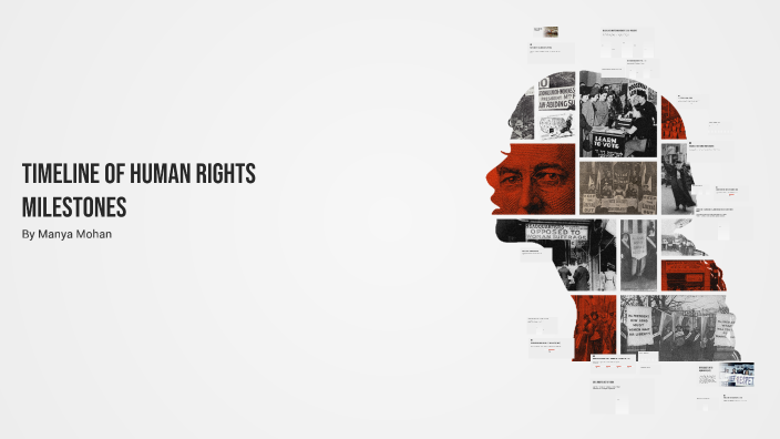 Timeline of Human Rights Milestones by Manya Mohan on Prezi