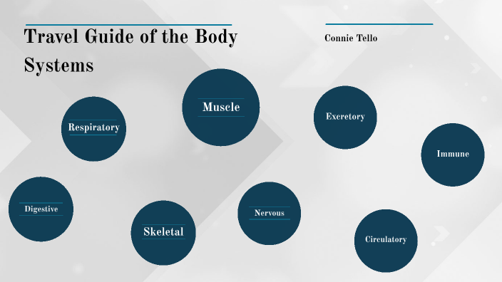 Travel Guide of the Body Systems by Consuelo Tello on Prezi