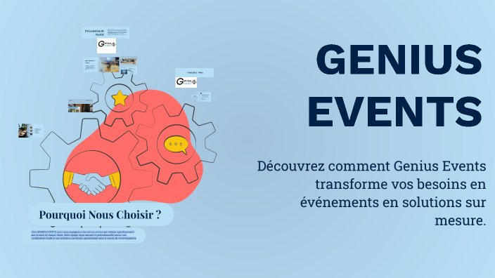 GENIUS EVENTS by yasmine ellahiheb on Prezi