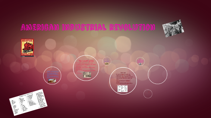 American industrial revolution by Jada Jarvis on Prezi