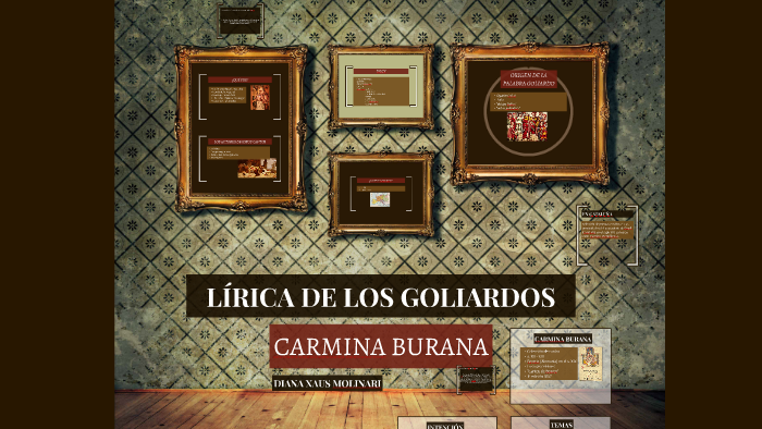 LÍRICA DE LOS GOLIARDOS by diana xaus on Prezi