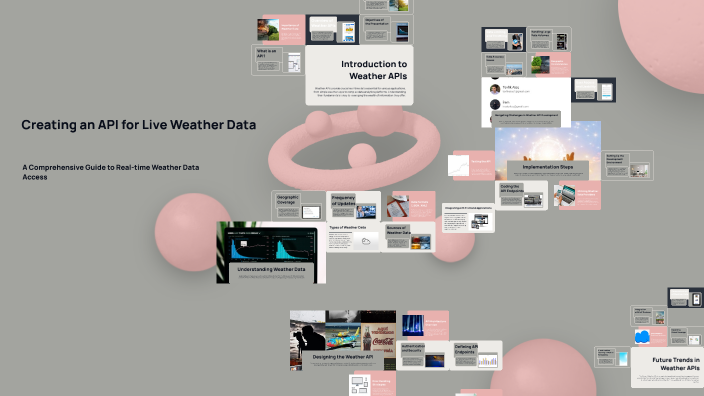 Creating an API for Live Weather Data by future2445 future2445 on Prezi