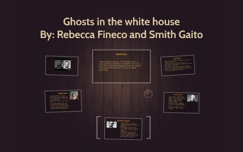 Ghosts in the white house by rebecca fineco