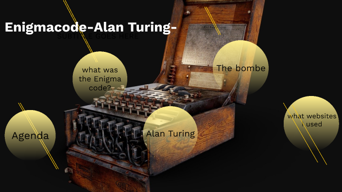 enigma code-Alan Turing- by amber macdonald on Prezi