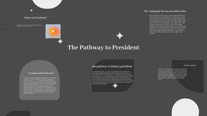 Pathway to presidency by Amor Tybor on Prezi
