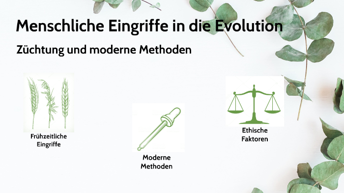 Menschliche eingriffe in die Evolution by Anna Maurer on Prezi