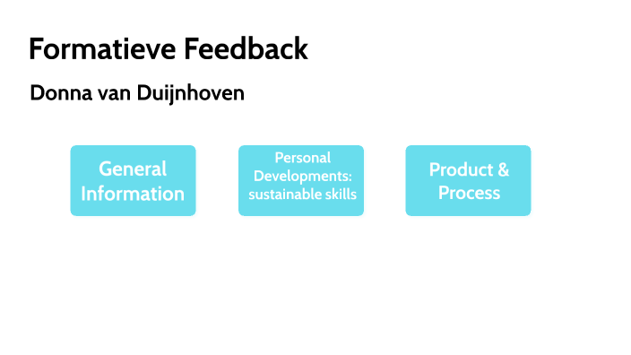 Formatieve Feedback Formulier1 by Donna vD on Prezi
