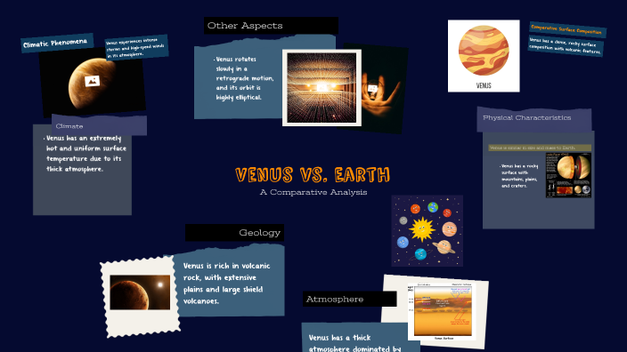 Venus vs. Earth by SARA ALEXANDRA CELLERI SUAREZ on Prezi