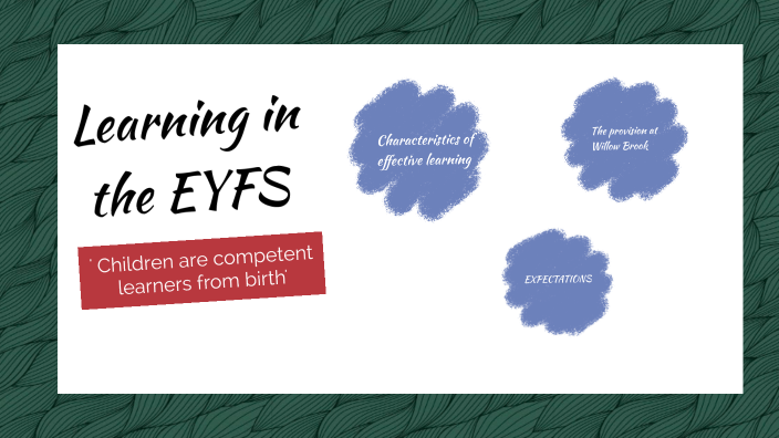 EYFS Presentation by Gabrielle Alexander on Prezi