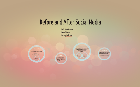 Before and After Social Media by Christine Murphy on Prezi