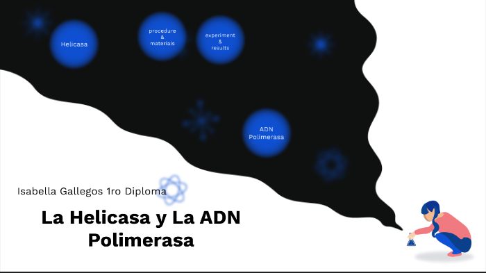 Helicasa y ADN polimerasa by Isabella Gallegos on Prezi
