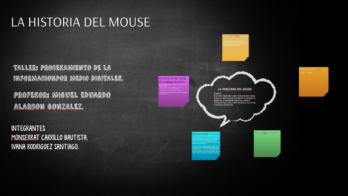 la evolucion del mouse by Monserrat Carrillo Bautista on Prezi