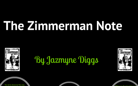 Zimmerman Note by jazmyne diggs on Prezi