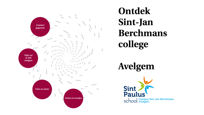 Welkom bij Sint-Jan Berchmans Avelgem by Tim Deprez on Prezi
