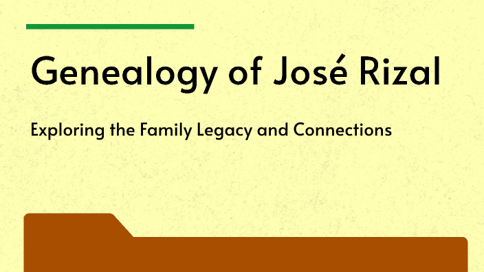 Genealogy of José Rizal by CAZAR, ALLYNA MIGUEL. . on Prezi