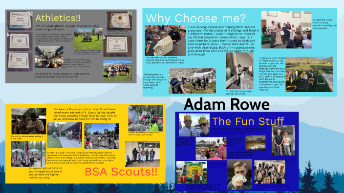 ambassador portfolio by adam rowe on Prezi