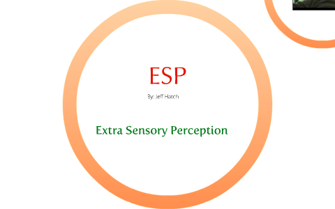 ESP (Extrasensory Perception) by jeff hatch