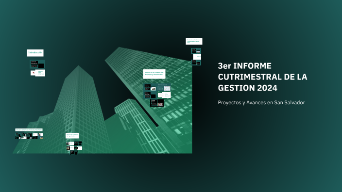 3er INFORME CUTRIMESTRAL DE LA GESTION 2024 by Fiscal obras publicas San Julian on Prezi