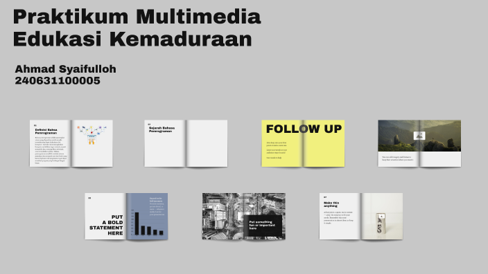 Sejarah Bahasa Pemrograman by Ahmad Saif on Prezi