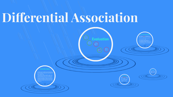 Differential Association by Rachel D on Prezi