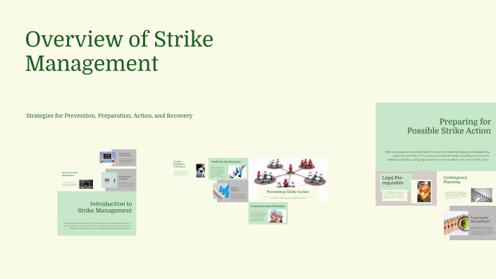 Overview of Strike Management by Tshego Ntshoe on Prezi