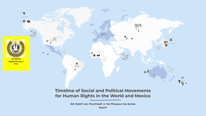 Timeline of Social and Political Movements for Human Rights in the ...