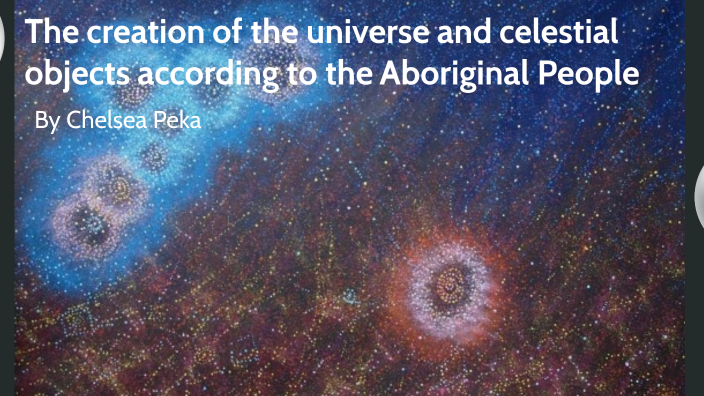 The creation of the universe and celestial objects according to the ...