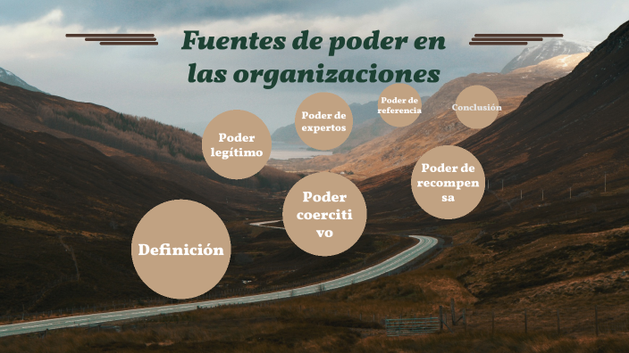 Fuentes de poder en las organizaciones by Claudia Janeth on Prezi