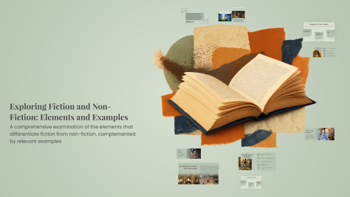 Exploring Fiction and Non-Fiction: Elements and Examples by Mariel ...