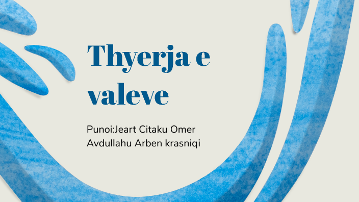 Reflektimi dhe thyerja e valeve by jeart citaku on Prezi