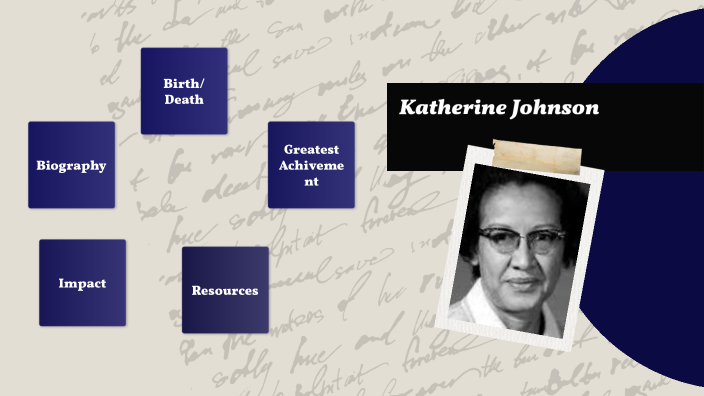 Katherine Johnson by Jenna Bowles on Prezi