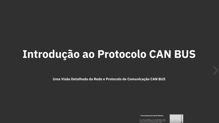 Introdução ao Protocolo CAN BUS by Marcos Ferreira on Prezi
