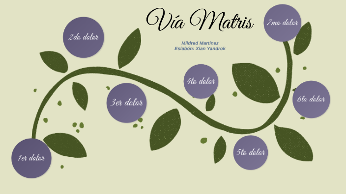 Via matris by Mildred Martinez on Prezi