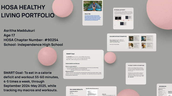 HOSA Healthy Living Portfolio by Asritha Maddukuri on Prezi