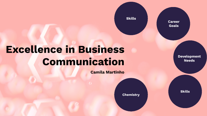 Excellence in Business Communication by Camila Martinho on Prezi