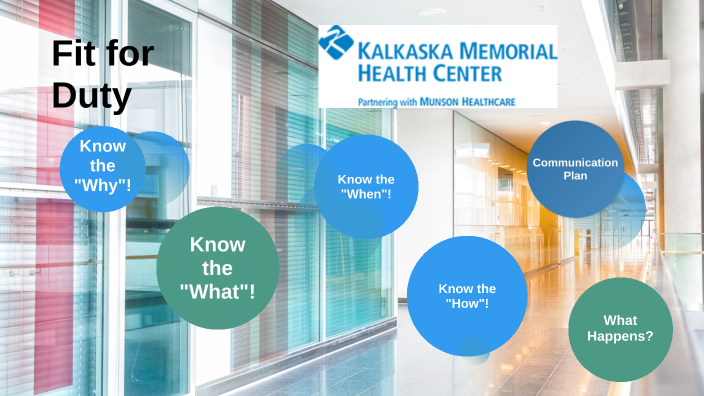 Fit for Duty Employee Presentation by Heather Soenksen on Prezi