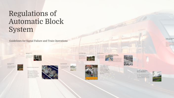Regulations of Automatic Block System by ti safety on Prezi