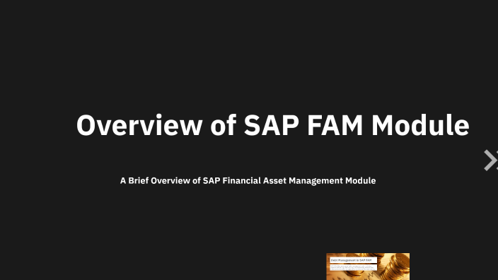 Overview of SAP FAM Module by Iva Kirova on Prezi