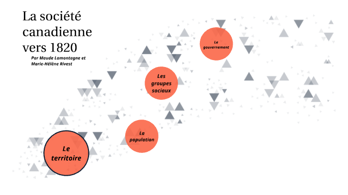 La société canadienne vers 1820 by Marie-Hélène Rivest on Prezi