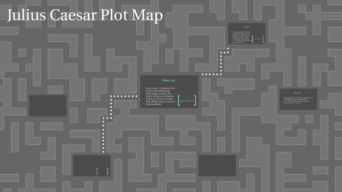 Julius Caesar Plot Map by Sarah Cardillo