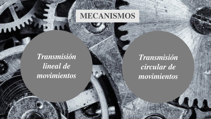 MECANISMOS DE TRANSMISIÓN LINEAL by María González Arias on Prezi