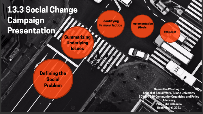 Social Change Campaign Presentation by Samantha Washington on Prezi