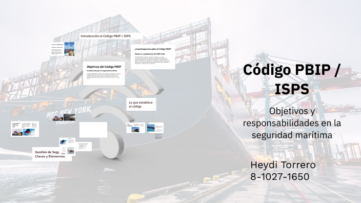 Código PBIP / ISPS by heydi torrero on Prezi