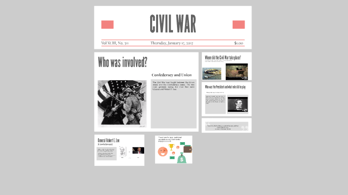CIVIL WAR by brett wheatley on Prezi